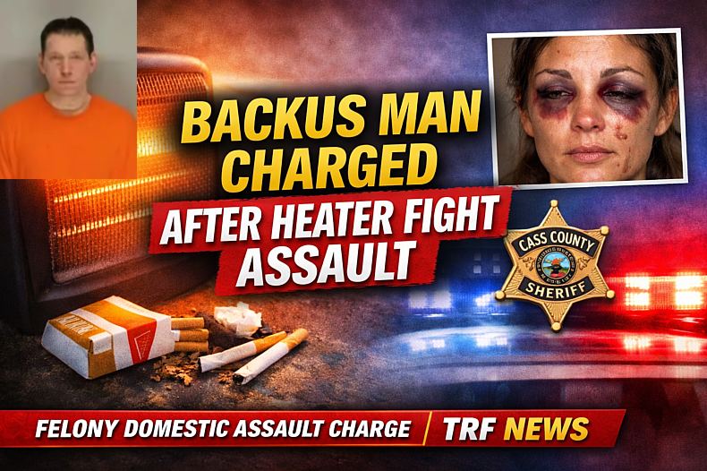 Backus Man Charged After Heater Fight Assault - TRF News