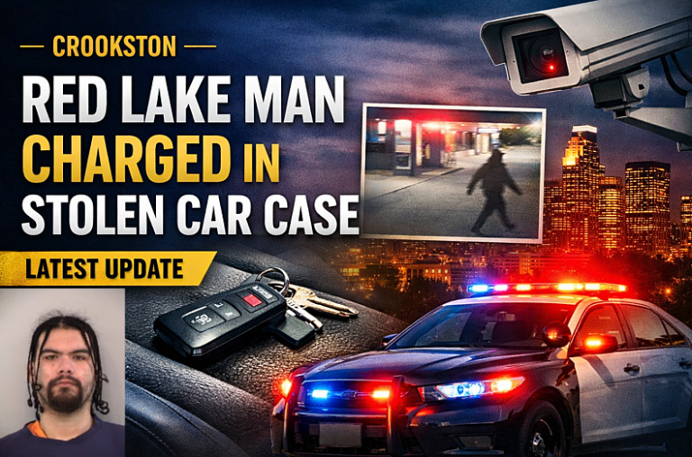 Crookston: Red Lake Man Charged in Stolen Car - TRF News