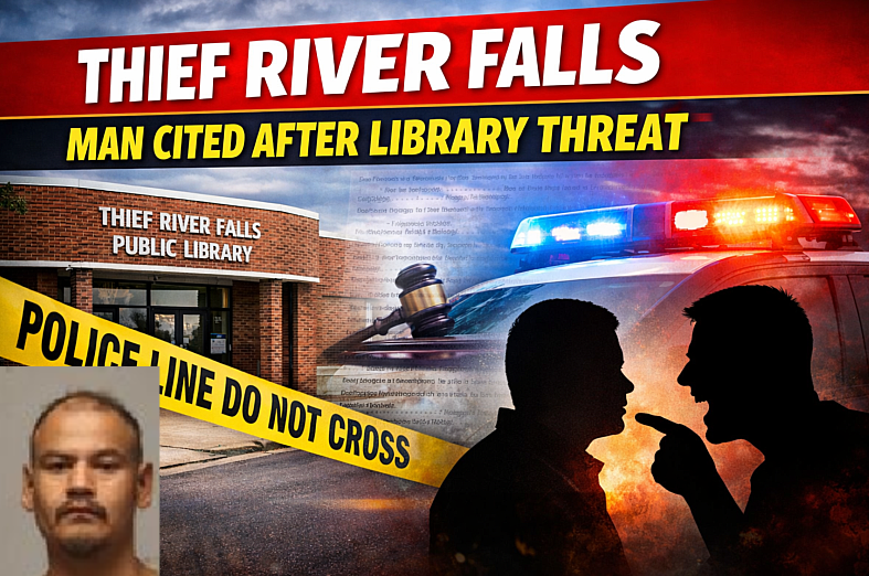 Thief River Falls: Man Cited After Library Threat - TRF News