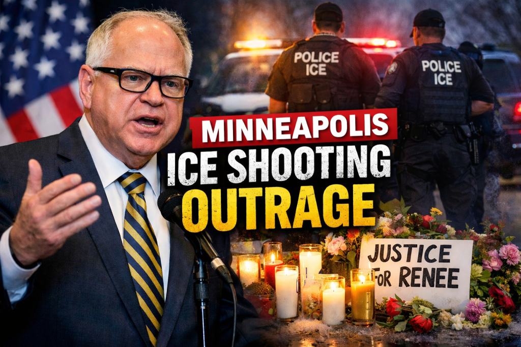Minneapolis: Walz Reacts to Deadly ICE Shooting - TRF News