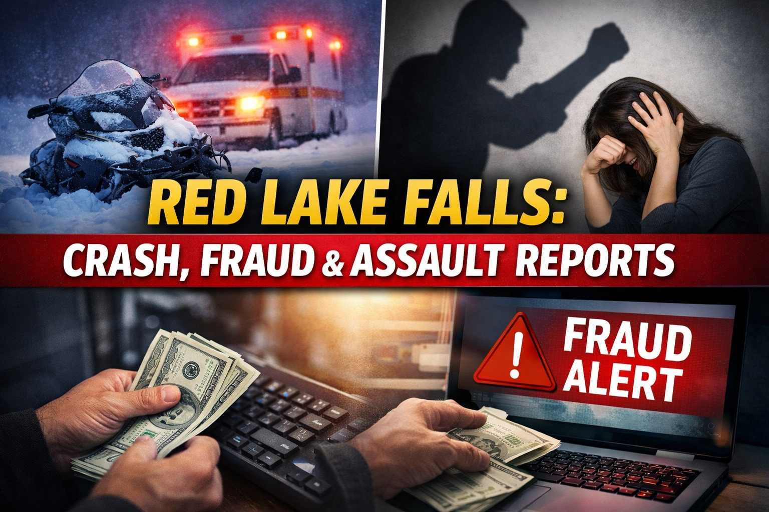 Red Lake Falls: Crash, Fraud, Assault Reports - TRF News