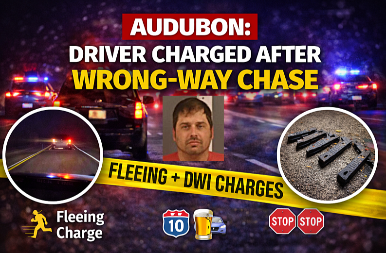 Middle River Man Charged After Wrong-Way Chase - TRF News